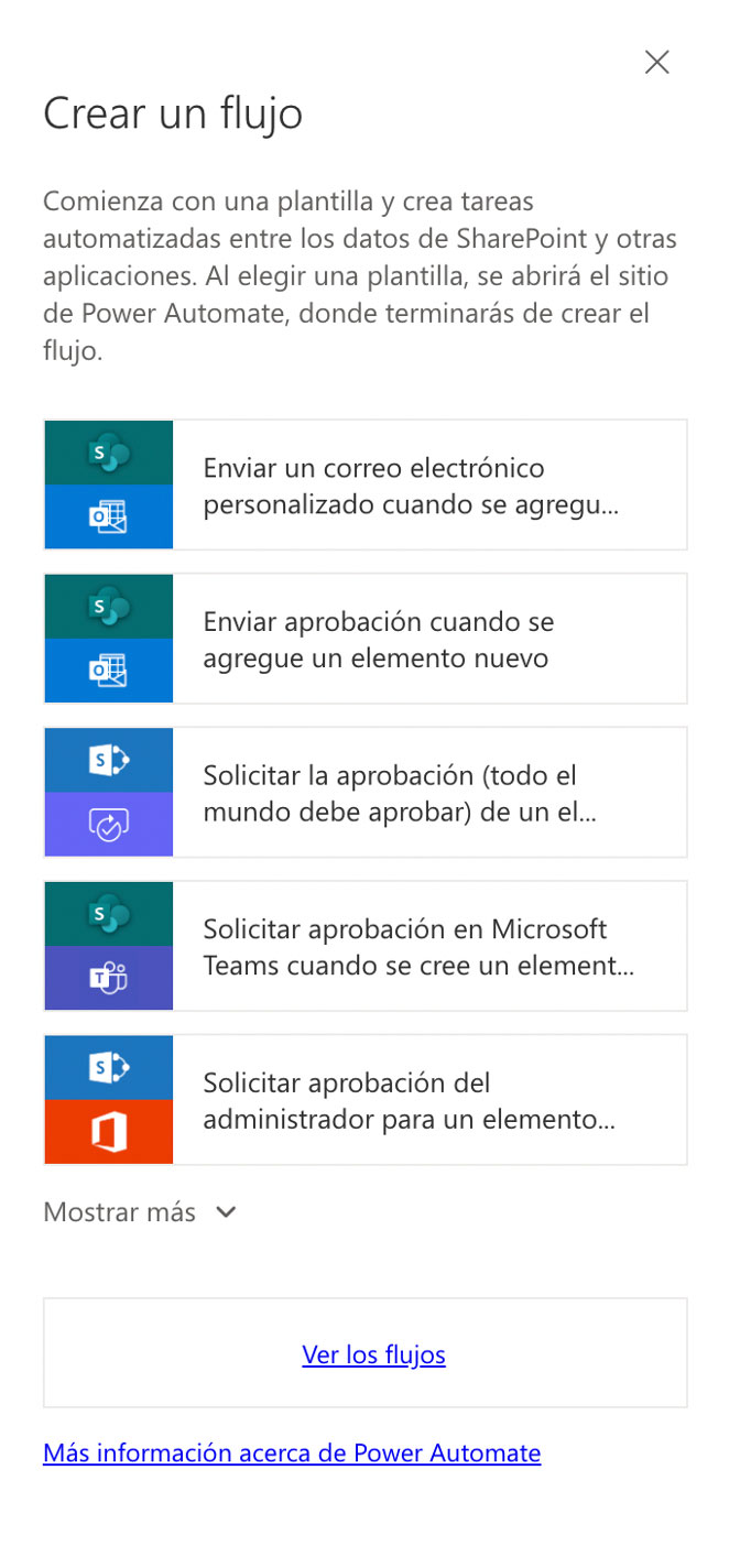 Flujos de aprobación en Power Automate